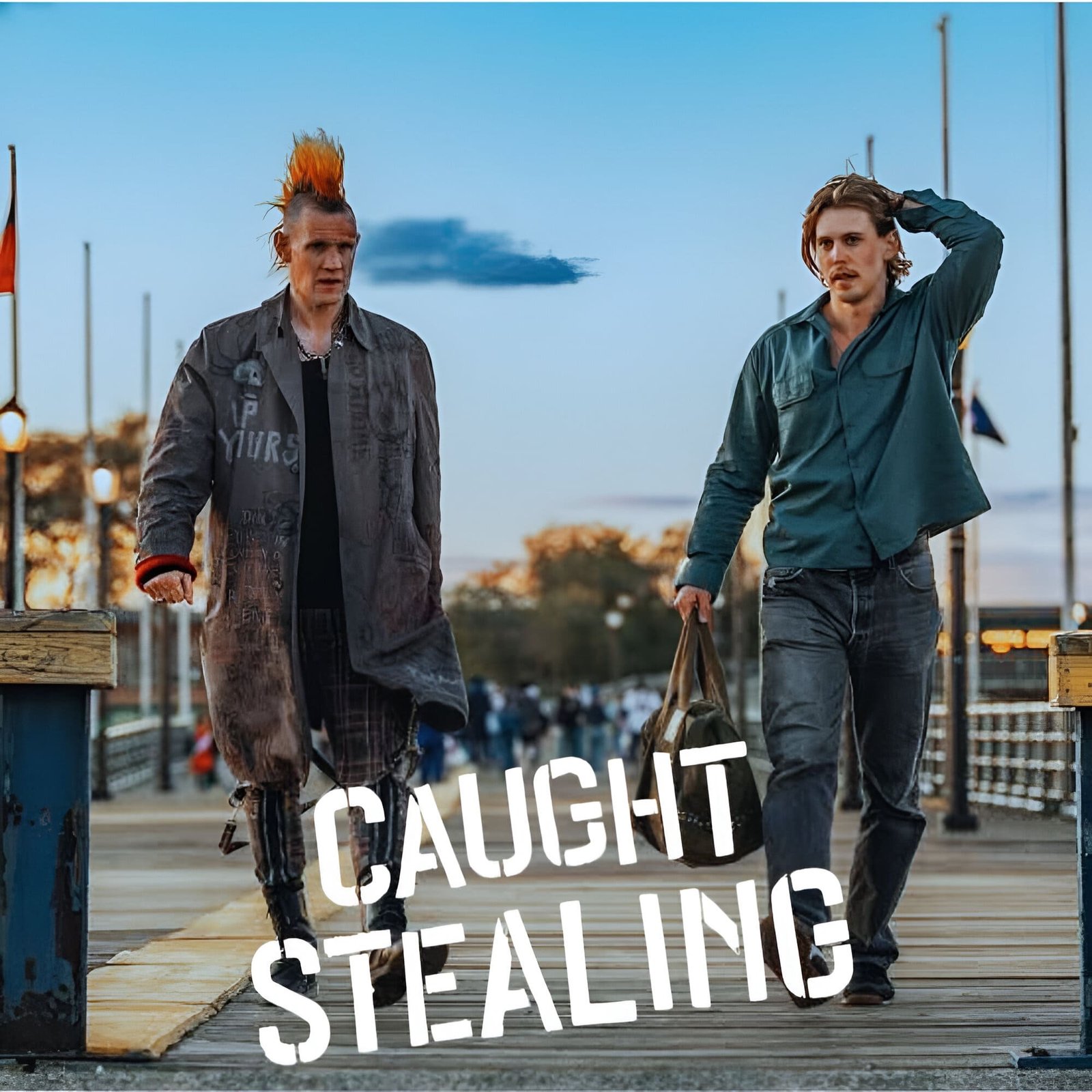 Cast of Caught Stealing (2025) | Austin Butler, Regina King, Matt Smith ...