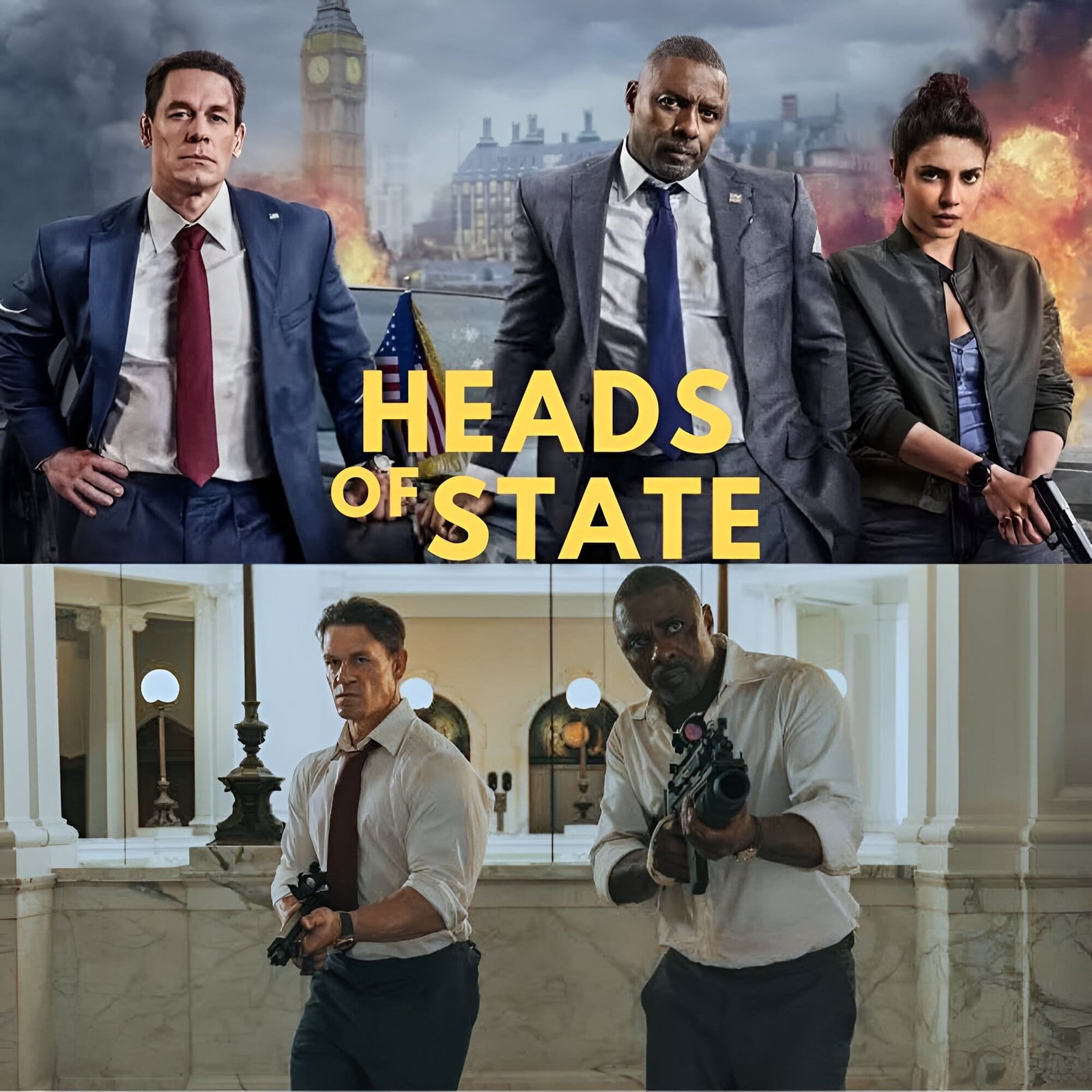 Heads of State (2025) Trailer | First Look at the Action-Comedy ...
