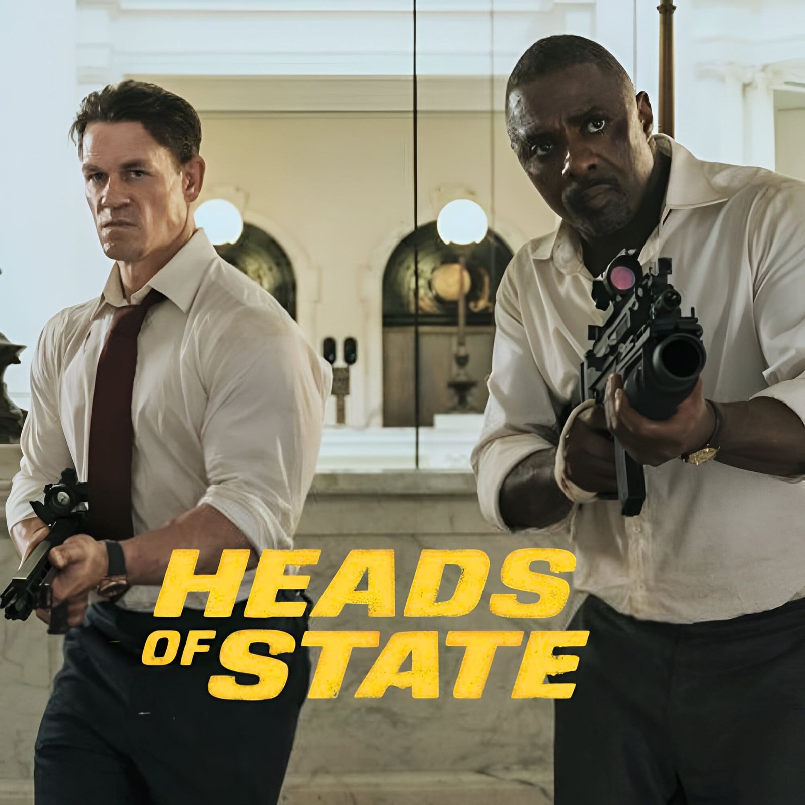 Cast of Heads of State (2025) Movie | From Idris Elba to John Cena