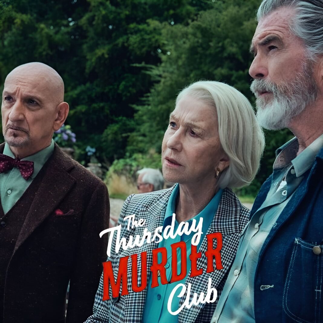 Cast of The Thursday Murder Club (2025) | Helen Mirren, Pierce Brosnan ...