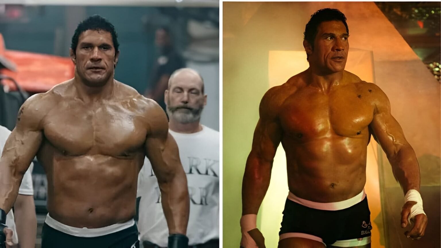 Cast of The Smashing Machine | Dwayne Johnson, Emily Blunt, Ryan Bader ...