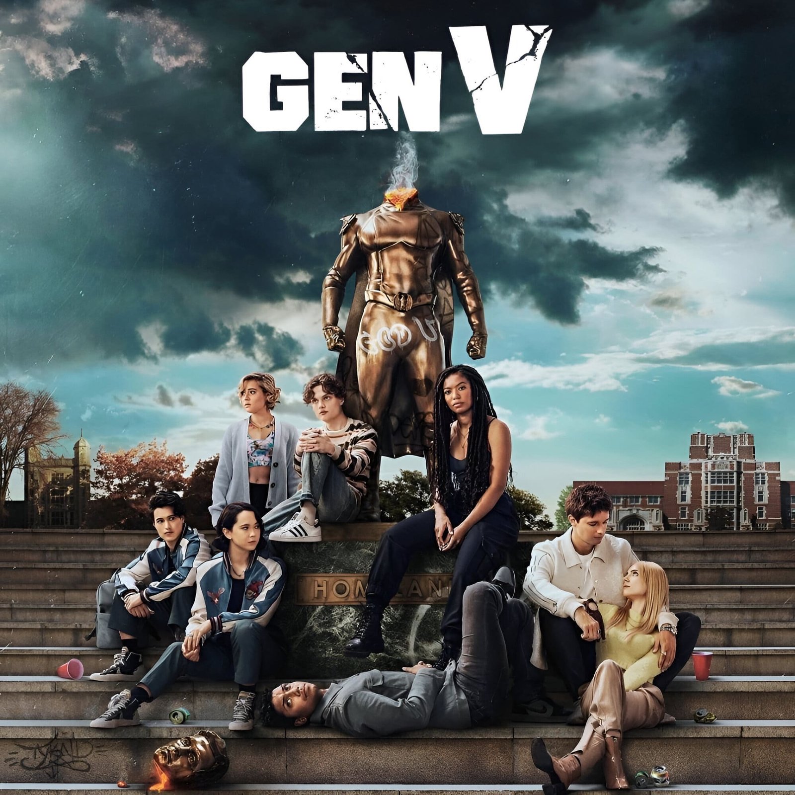 Cast of Gen V (Season 1–2) | Jaz Sinclair, Lizze Broadway, Maddie ...