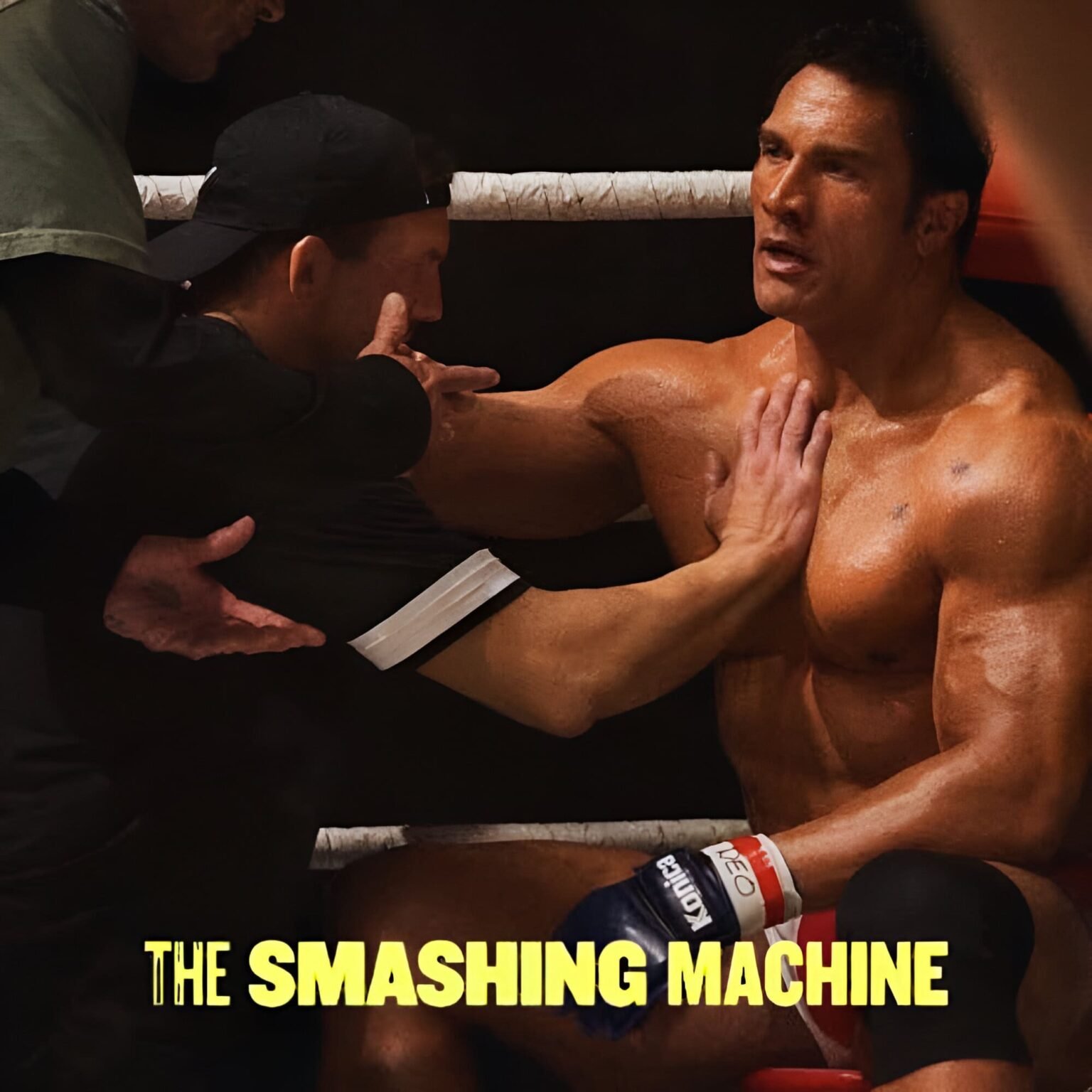 Cast of The Smashing Machine | Dwayne Johnson, Emily Blunt, Ryan Bader ...