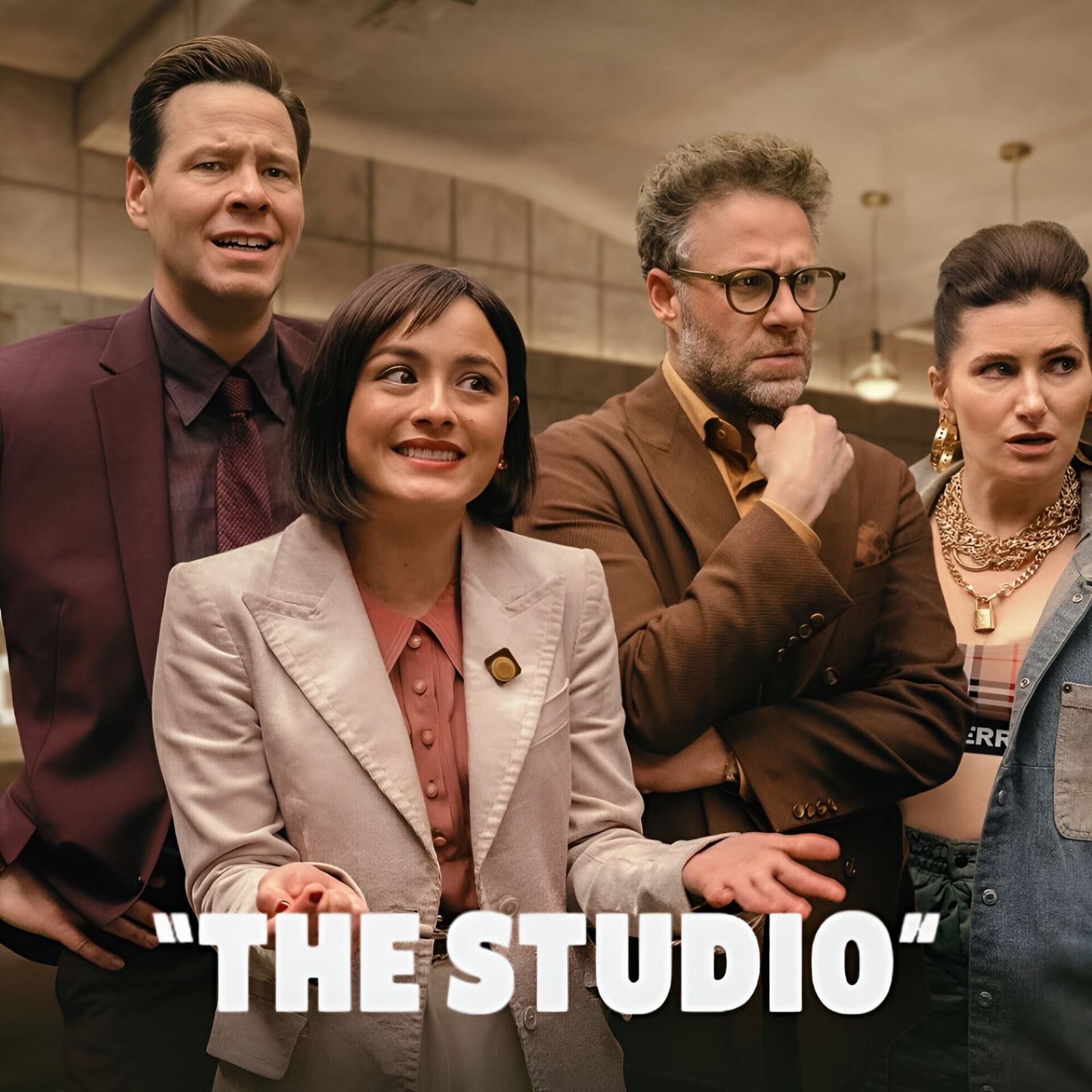 Cast of The Studio | Seth Rogen, Ike Barinholtz, Chase Sui Wonders & More